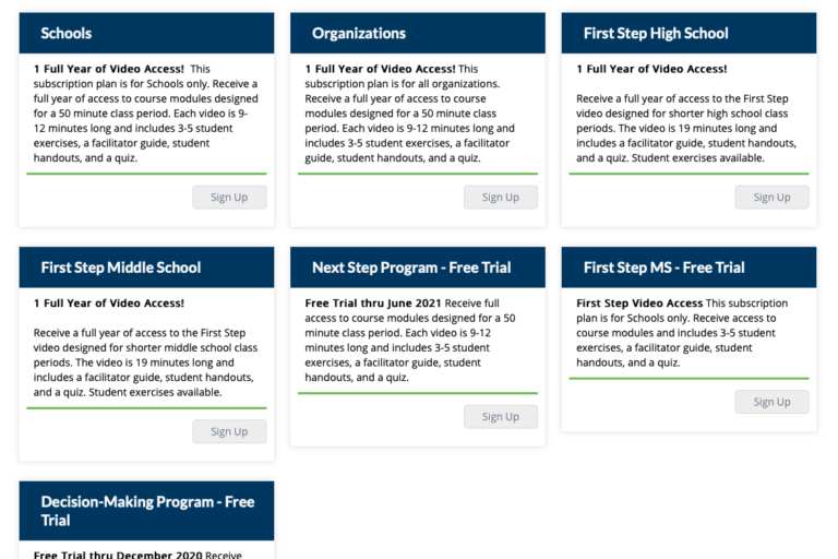 Next Step Programs - Next Step - Student Training for the Workplace